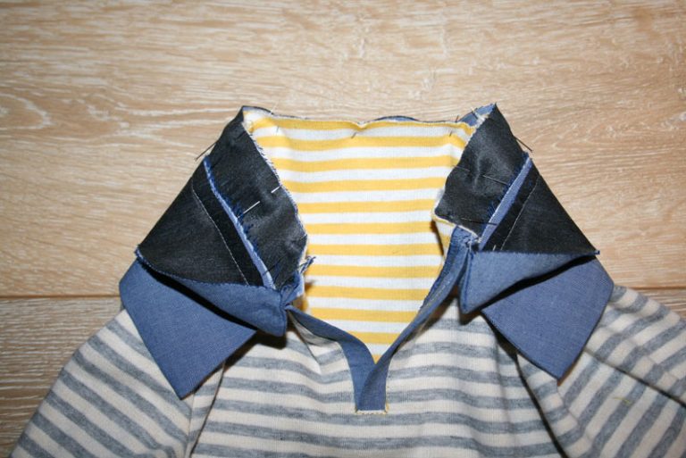 Tutorial: schicke Kragenvarianten - Hummelhonig