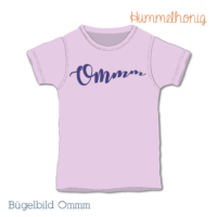 Bügelbild Ommm - Hummelhonig